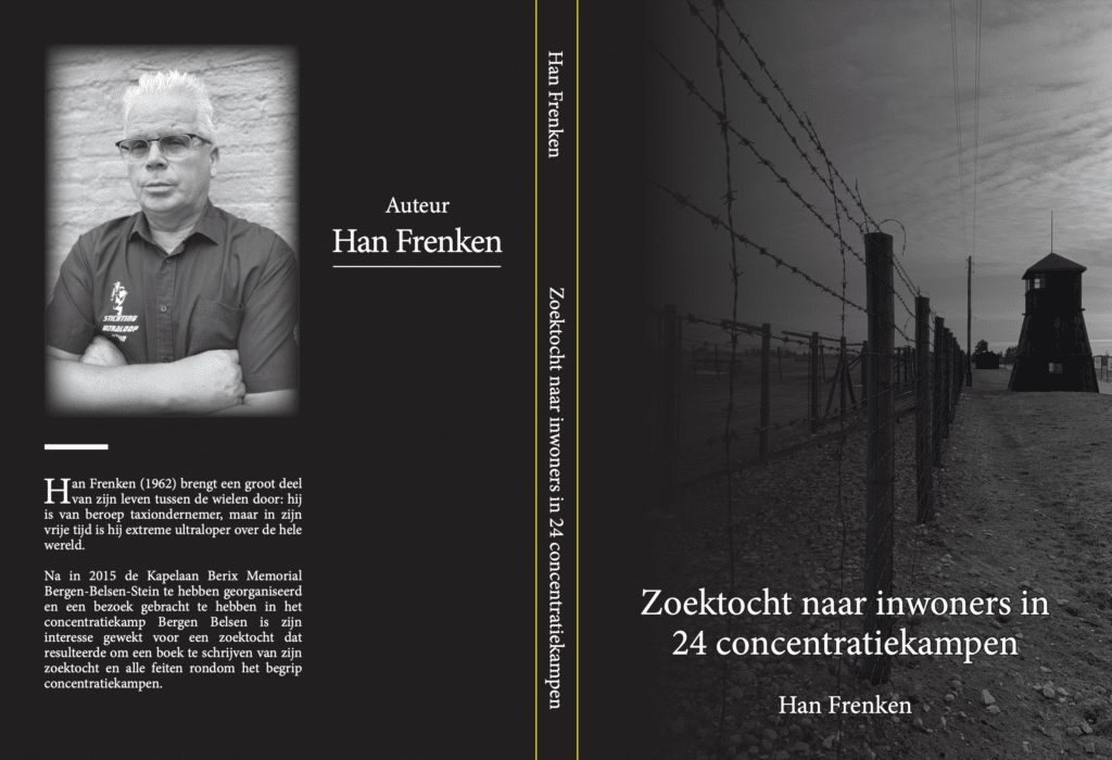 Het boek zoektocht naar inwoners in 24 concentratiekampen